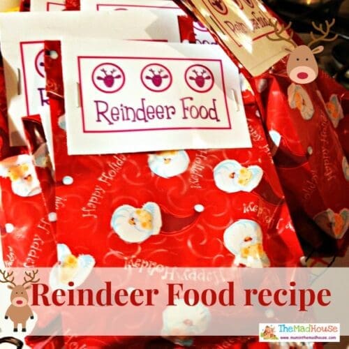 Reindeer Food Tutorial & Free Tag Roundup | Festive Craft Ideas