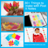 30+ Post-it Note art, crafts and activities | Mum In The Madhouse
