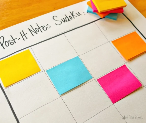 30+ Post-it Note art, crafts and activities | Mum In The Madhouse