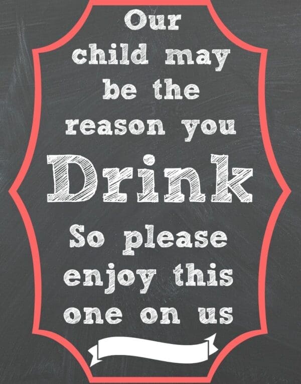 My Child Might Be the Reason You Drink" Teacher Appreciation Labels ...