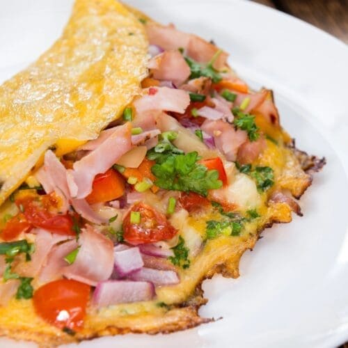 Cooking with Kids - Vegetable stuffed omelette | Mum In The Madhouse