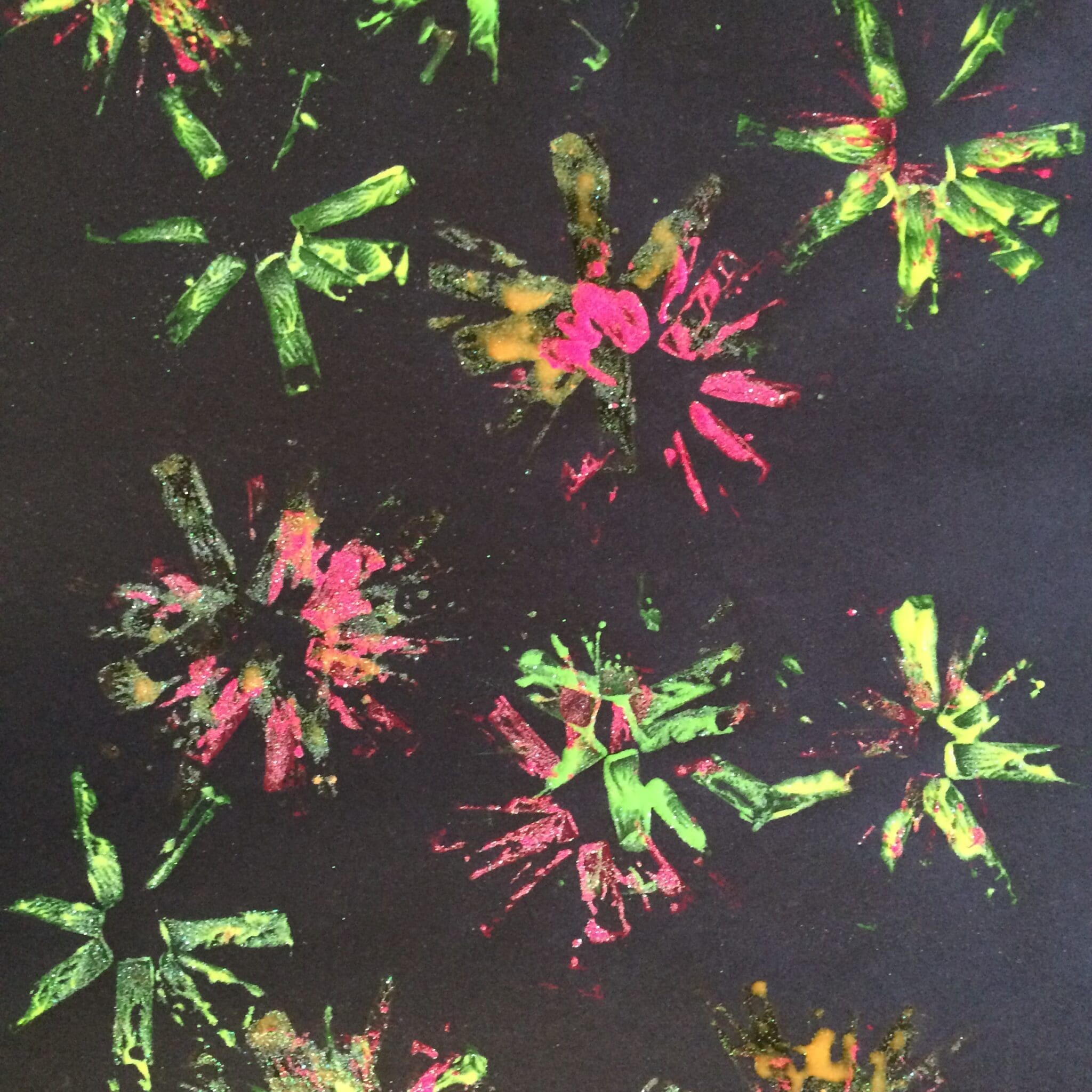 Cardboard Tube Print Firework Art | Fun and Creative Craft for Kids ...