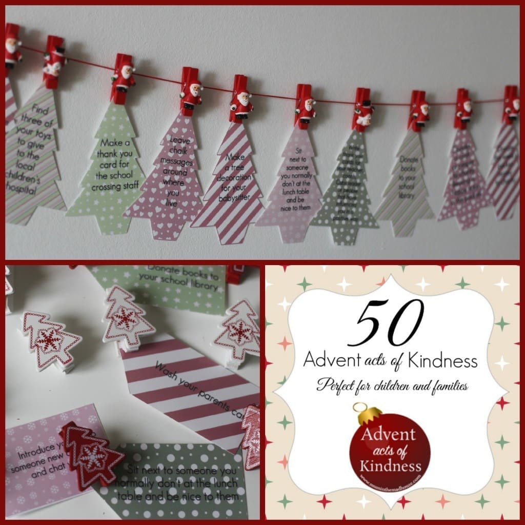 Ways to Use Your Free Advent Acts of Kindness Printables | Spread Joy ...