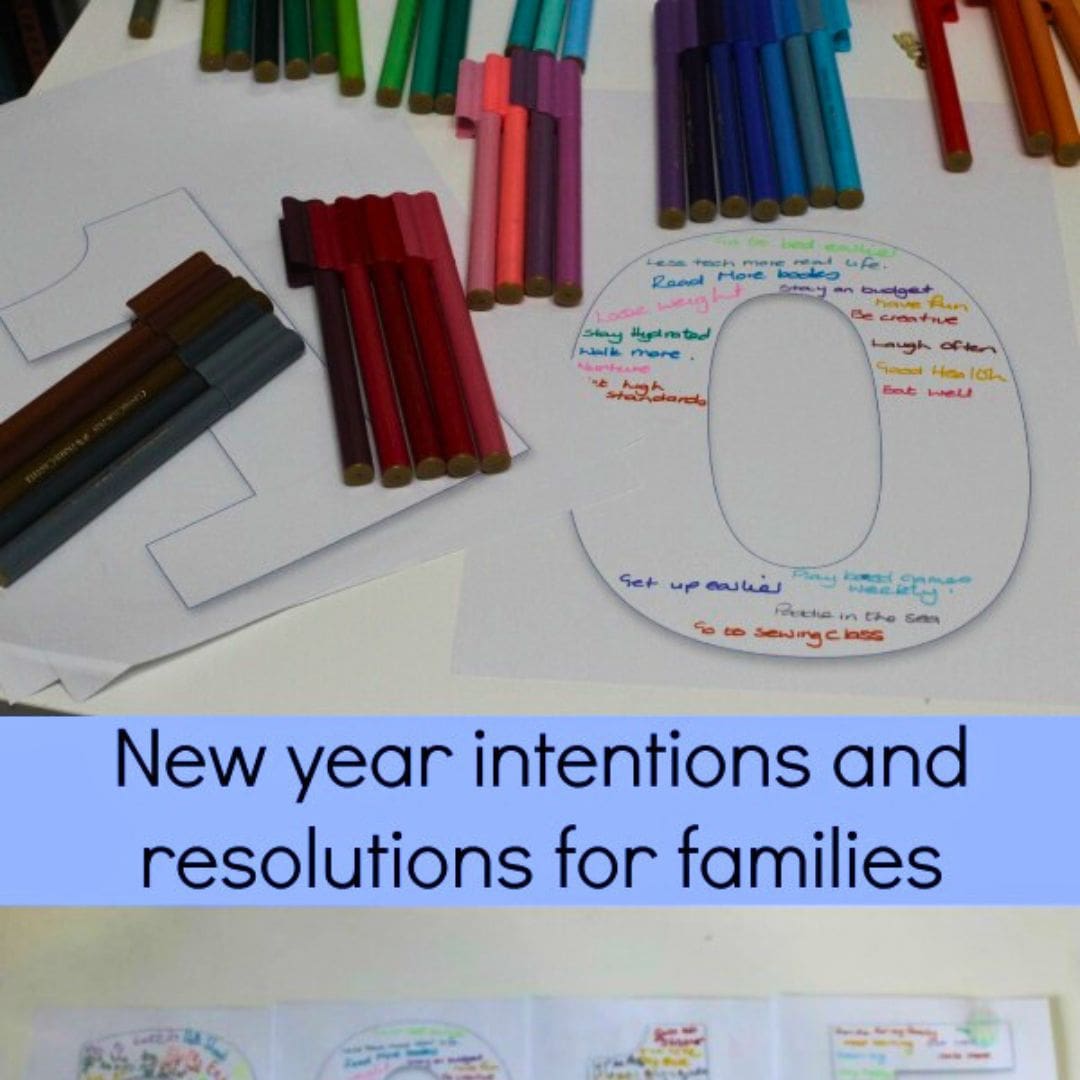 New Year's Resolutions and Intentions for Families | Tips for a ...