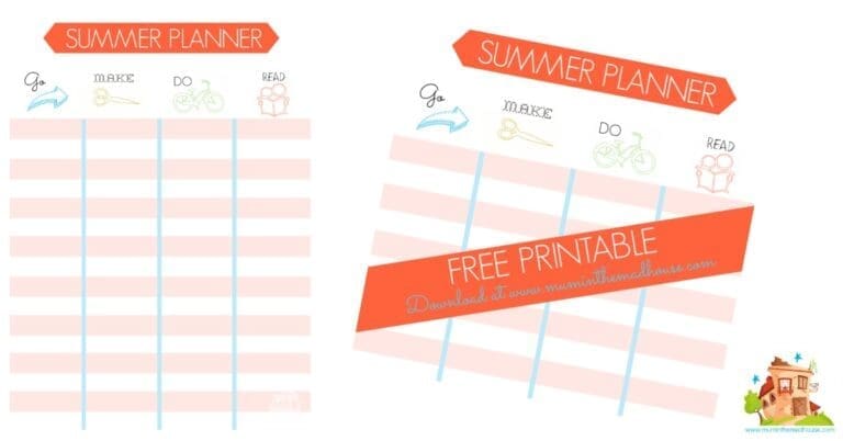 Free Summer Bucket List Template – Fun Activities for the Whole Family