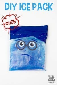 DIY Ice Pack Inspired by Sadness from Inside Out | Mum In The Madhouse