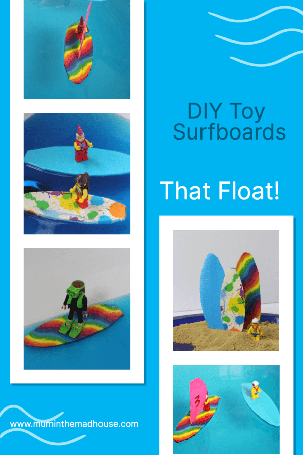 How to make a toy surfboard or windsurf board | Mum In The Madhouse