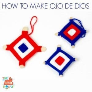 How to Make God’s Eyes (Ojo de Dios) – Step-by-Step Craft Tutorial ...