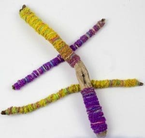 Yarn Wrapped Sticks – Super Simple Kids Craft | Mum In The Madhouse