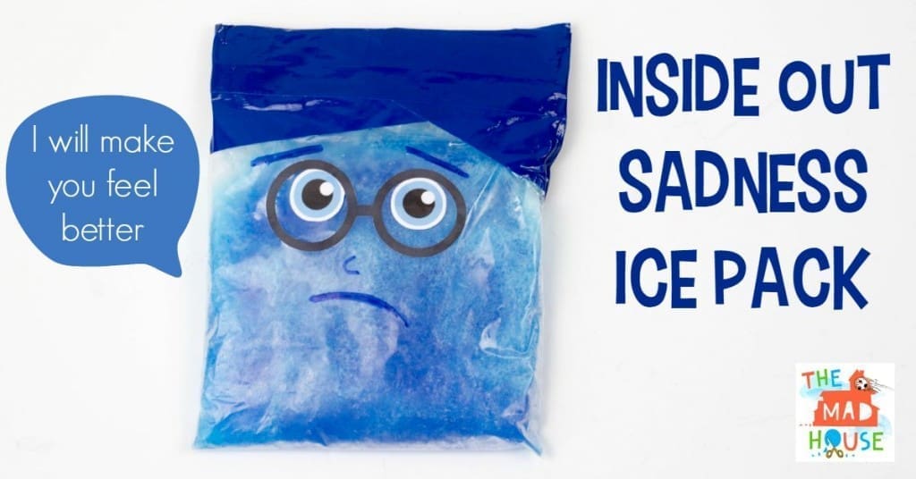 DIY Ice Pack Inspired by Sadness from Inside Out | Mum In The Madhouse