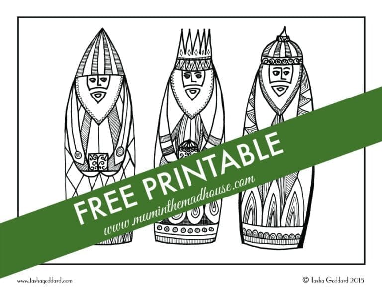 Free Christmas Colouring Pages for Adults and Teens – Festive Designs ...