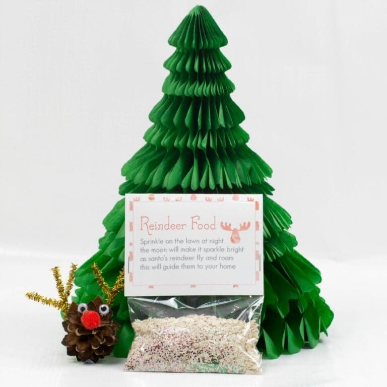 DIY Magic Reindeer Food – Fun Christmas Eve Tradition