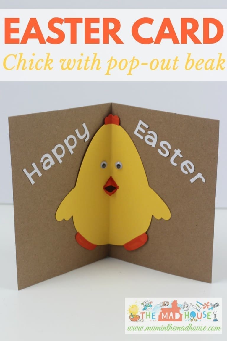 DIY Easter Chick Card with Pop-Out Beak – Fun Craft for Kids | Mum In ...