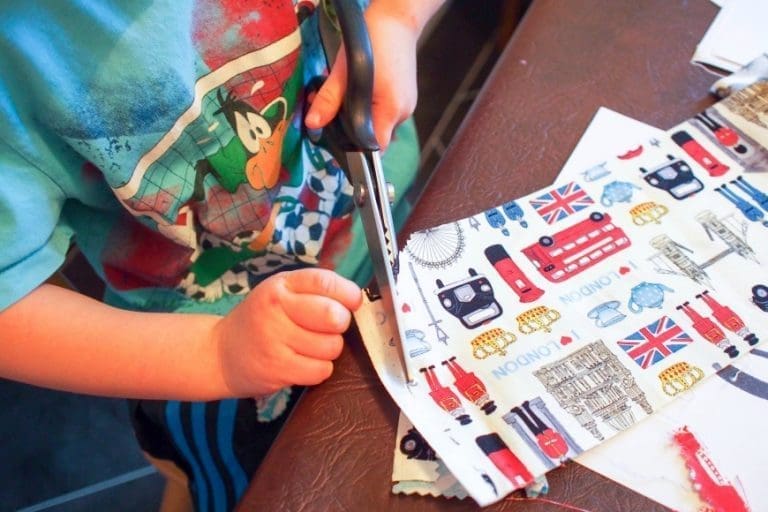 DIY Scrap Fabric Paper Dolls - Fun Craft for Kids | Mum In The Madhouse