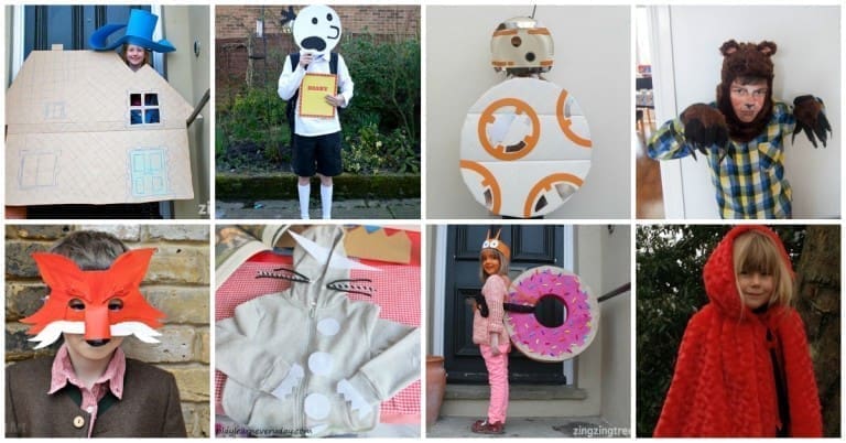 DIY World Book Day Costume Ideas for School