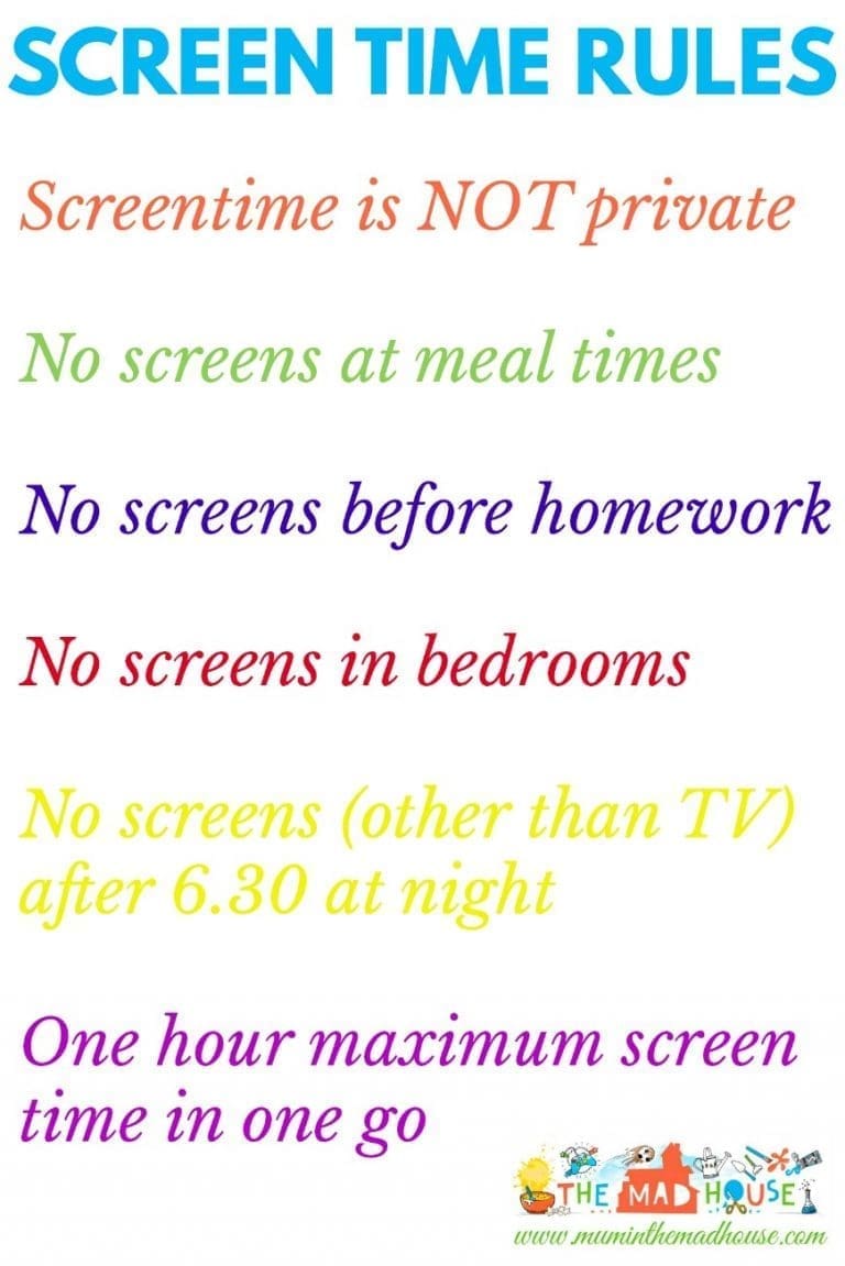 Screen Time: Essential House Rules for Healthy Digital Habits
