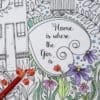 Free Irreverent Adult Colouring Page | Home is Where the Gin Is | Mum ...