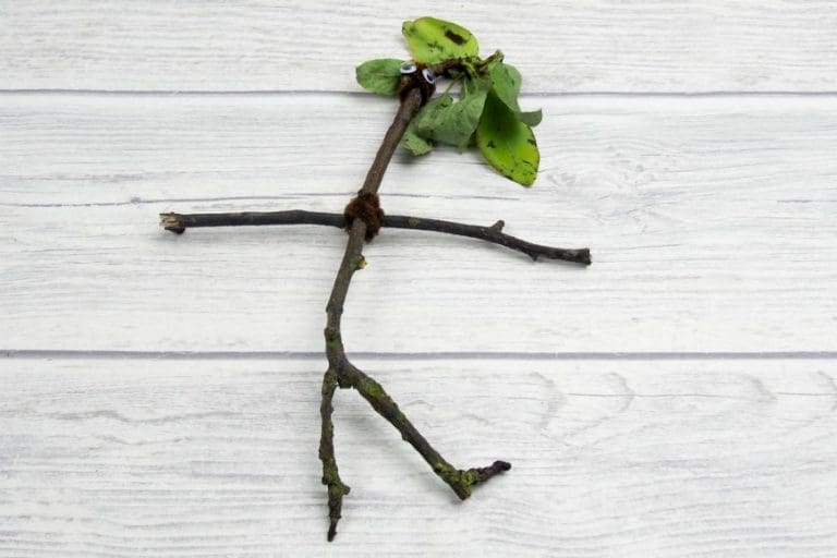 Make Your Own Stickman Craft – Fun Twig & Button Activity for Kids