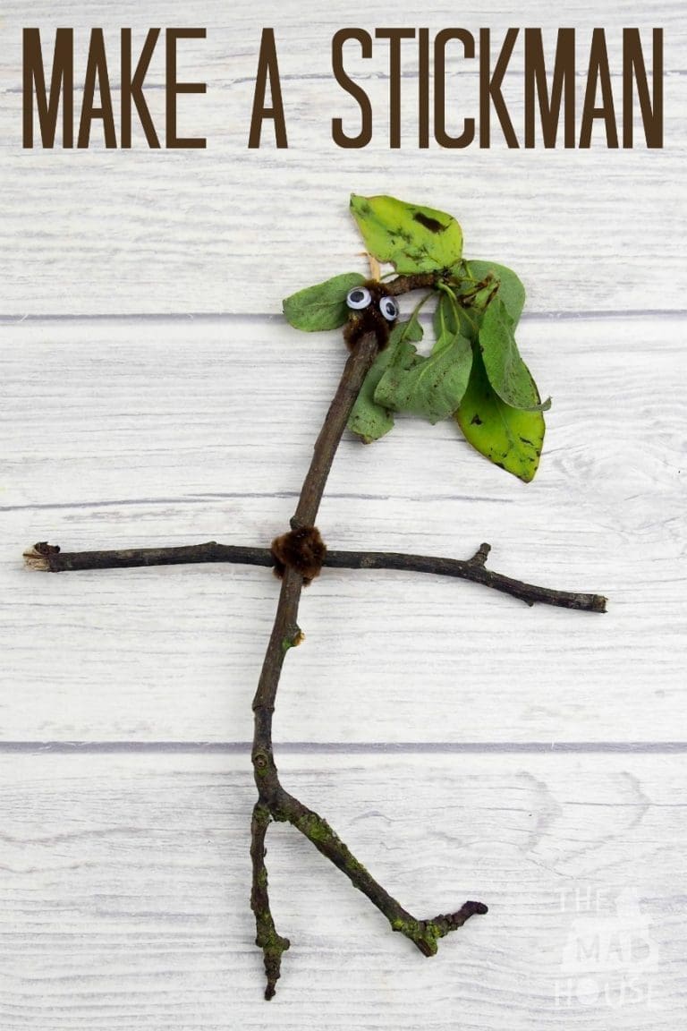 Make Your Own Stickman Craft – Fun Twig & Button Activity for Kids