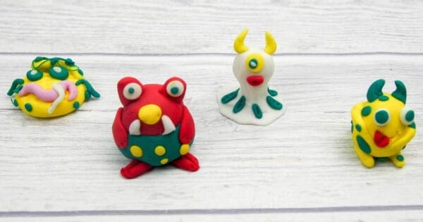Make Polymer Clay Monsters with Kids | Fun and Creative Crafting | Mum ...