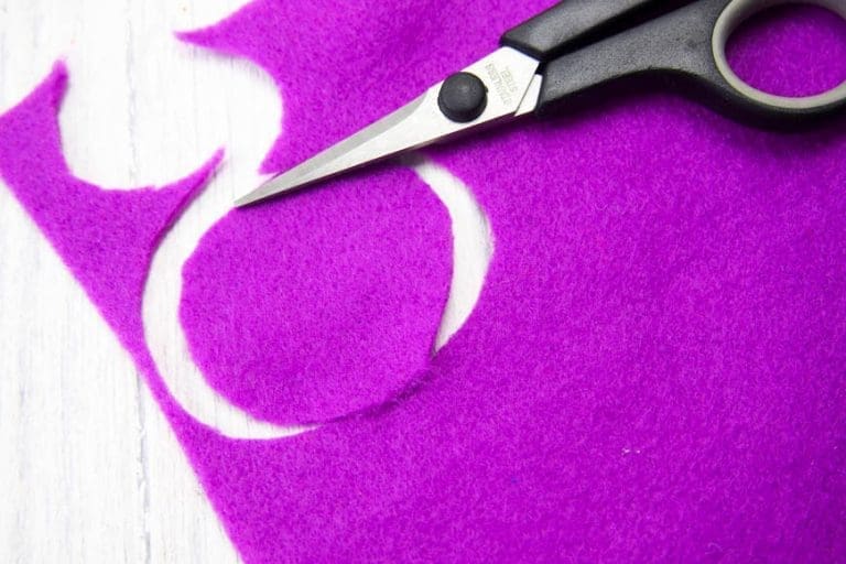 Kandinsky Inspired Tree made with Felt Scraps | Mum In The Madhouse