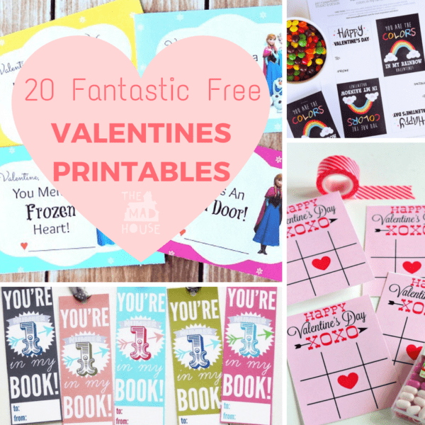20 Free Valentines Printables | Cards, Crafts, and Gift Tags