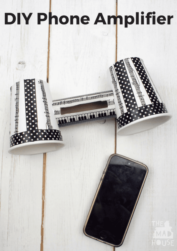 DIY Phone Amplifier and Stand: Fun Kids Craft with a Science Twist