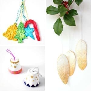 Festive and Beautiful Christmas Clay Crafts | Creative Holiday Projects ...