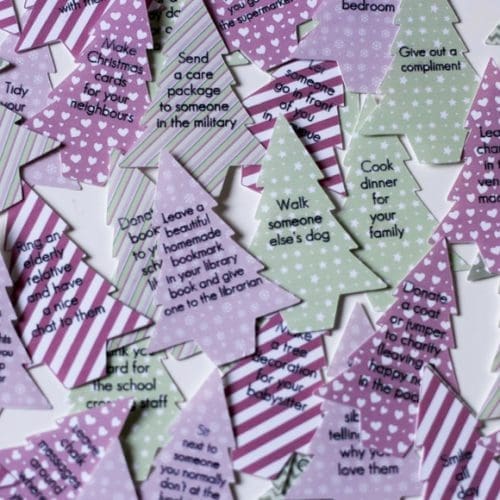 Advent Acts of Kindness - Trees | Mum In The Madhouse