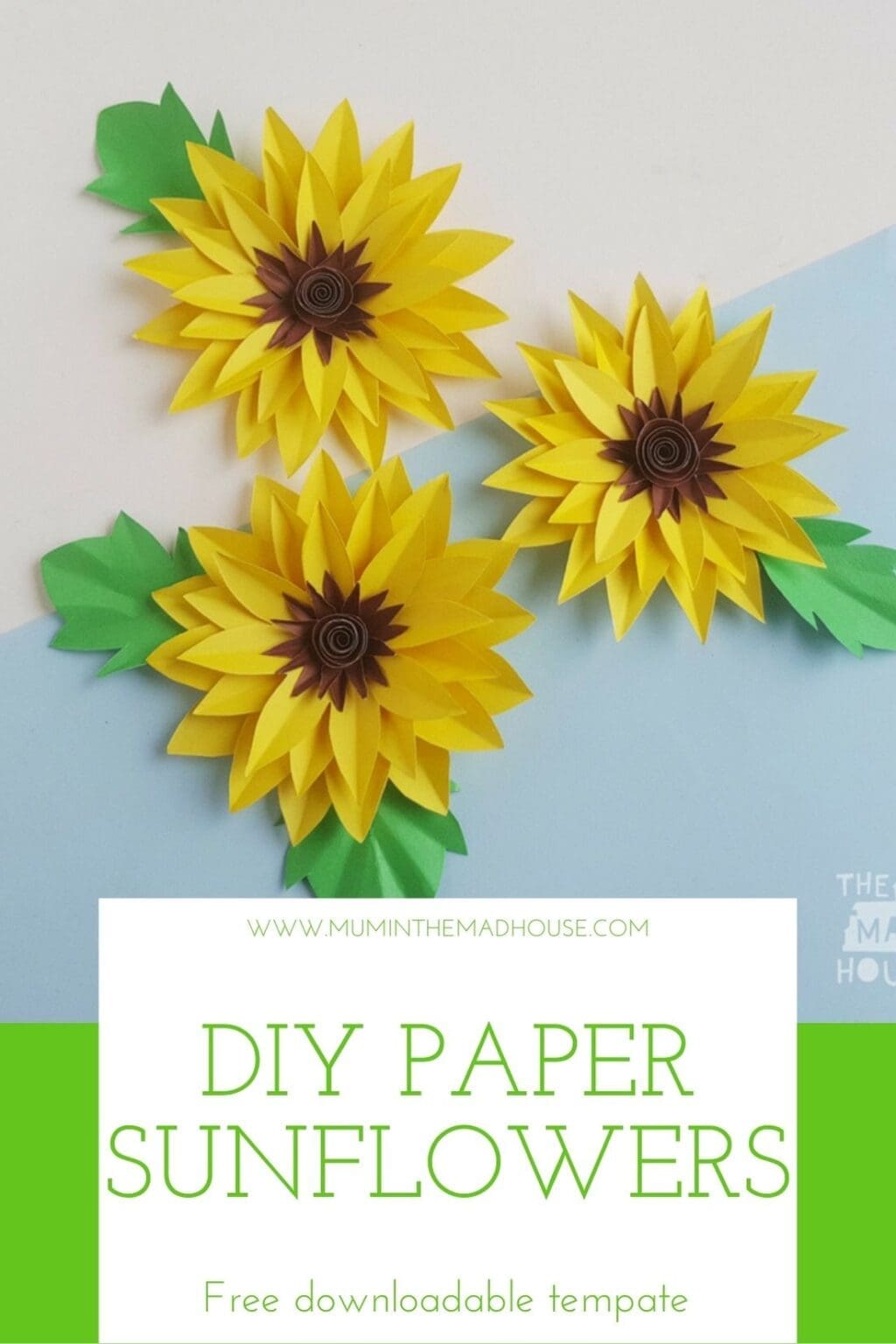Paper Sunflower Craft for Kids – Easy and Fun DIY Tutorial