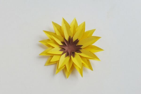 Paper Sunflower Craft for Kids – Easy and Fun DIY Tutorial