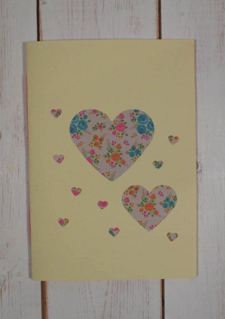 How to Make DIY Heart Notebooks – Simple Craft Ideas for Personalized Gifts