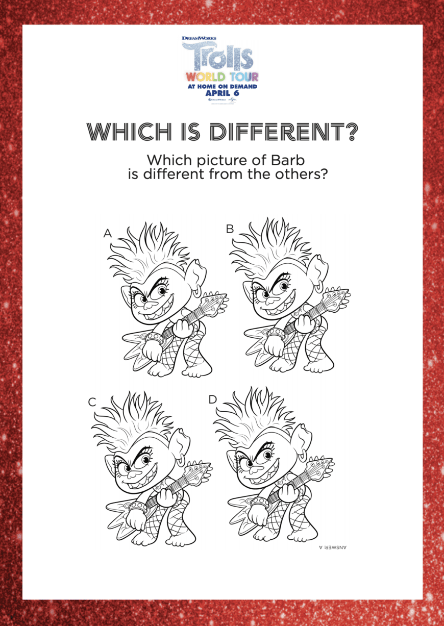 Trolls World Tour Activity Sheets Download | Mum In The Madhouse