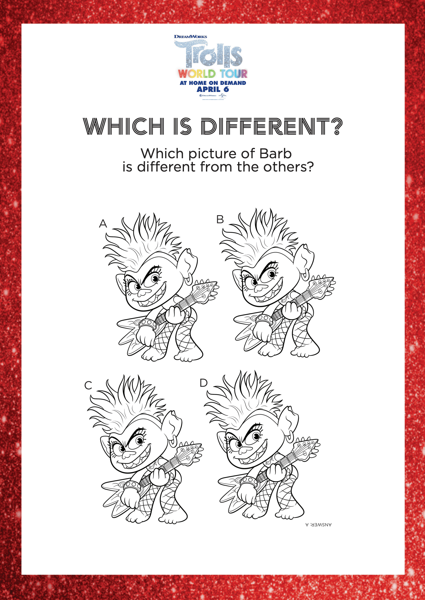 Trolls World Tour Activity Sheets Download | Mum In The Madhouse