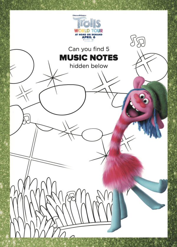 Trolls World Tour Activity Sheets Download | Mum In The Madhouse