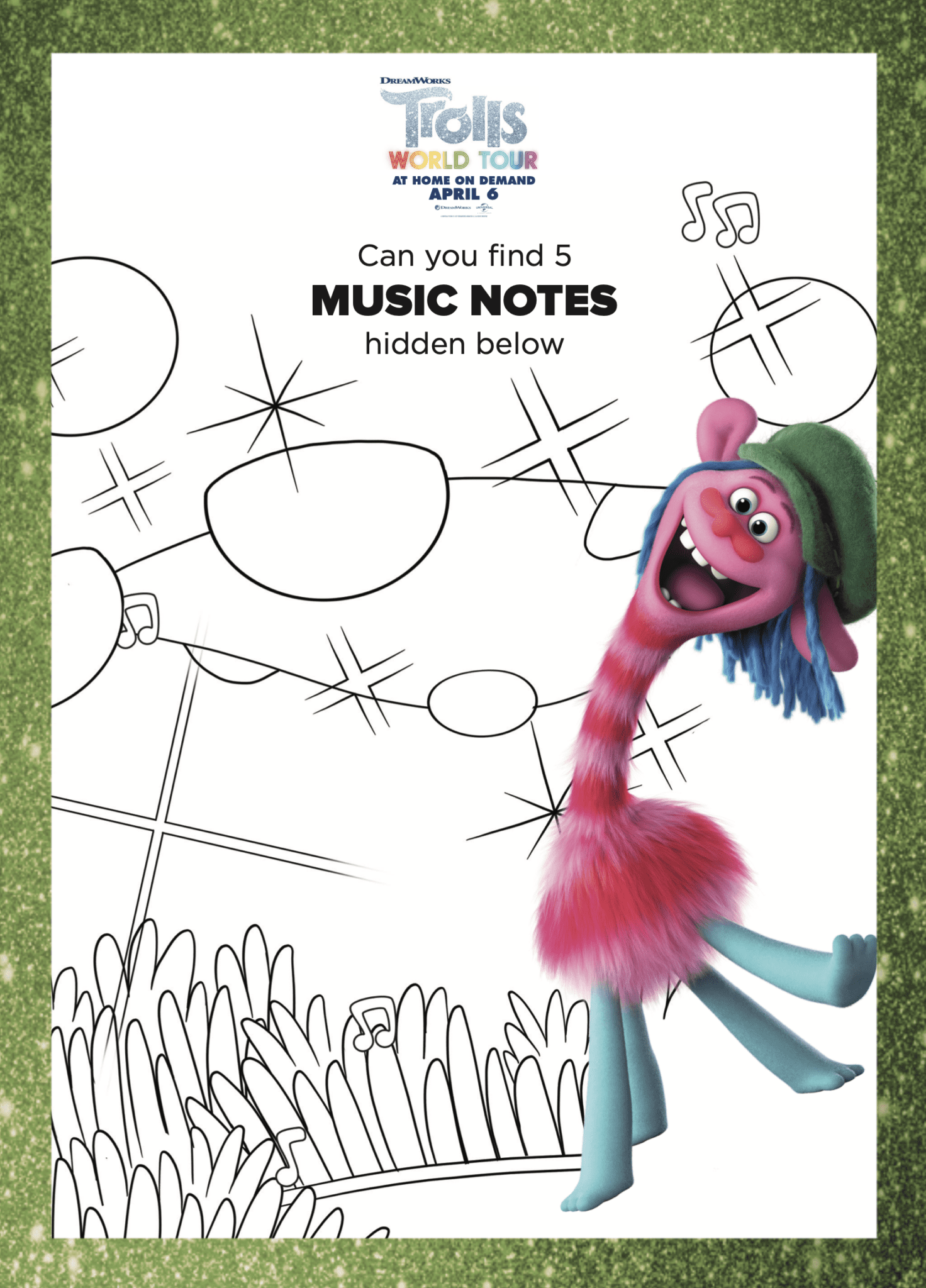 Trolls World Tour Activity Sheets Download | Mum In The Madhouse