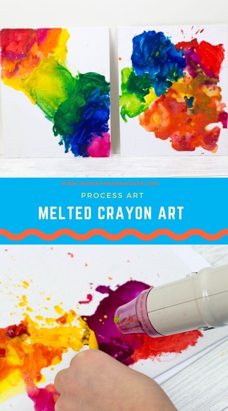 Kids Melted Crayon Art – Fun and Creative Crafts for Children | Mum In ...