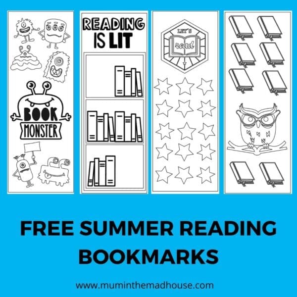 Free Summer Reading Bookmarks Printable – Fun and Functional