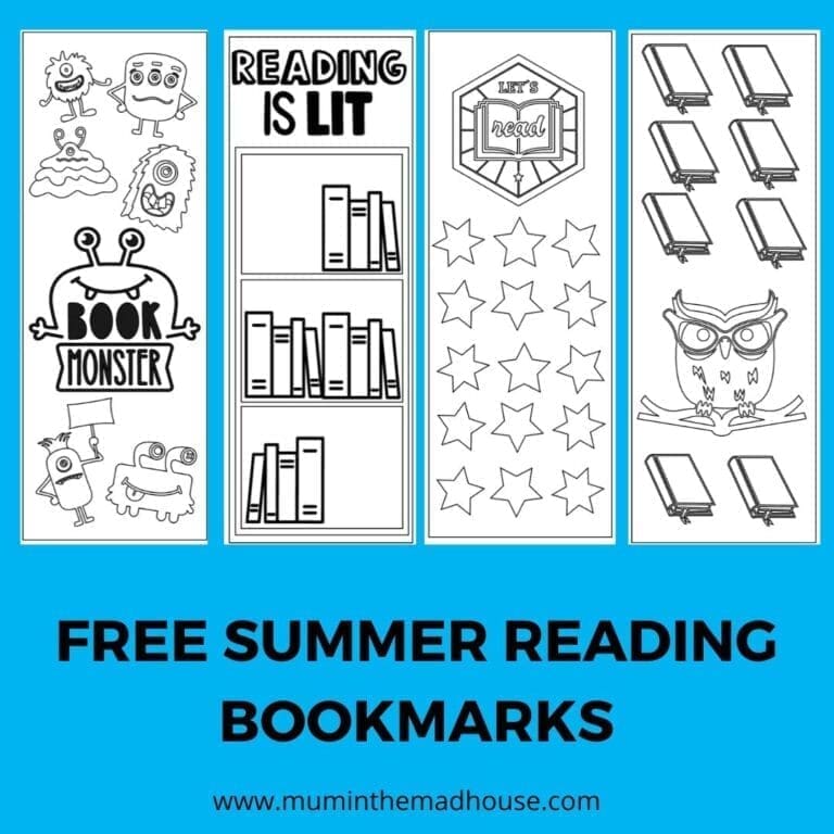 Free Summer Reading Bookmarks Printable – Fun and Functional