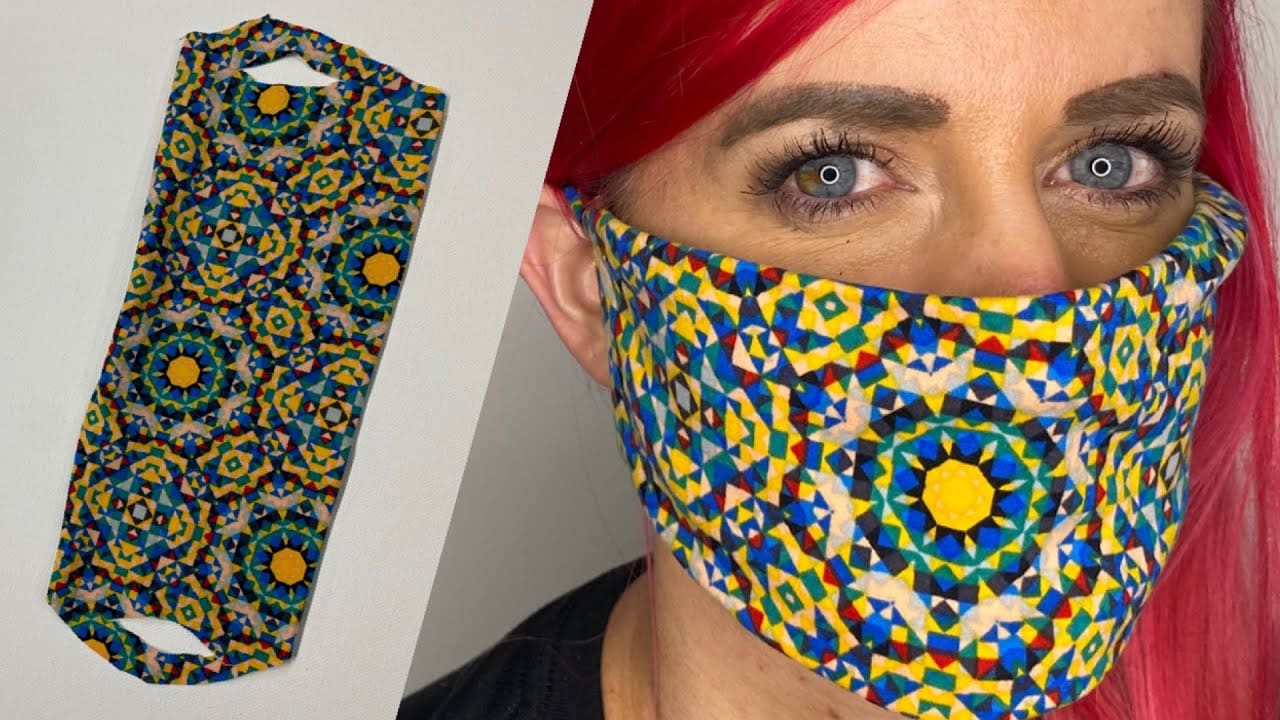 DIY No-Sew Face Mask Patterns | Mum In The Madhouse