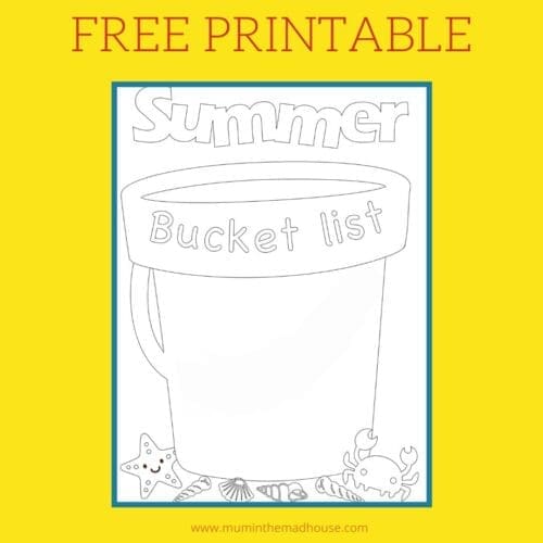 Free Summer Bucket List Template – Fun Activities for the Whole Family