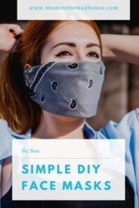 DIY No-Sew Face Mask Patterns | Mum In The Madhouse