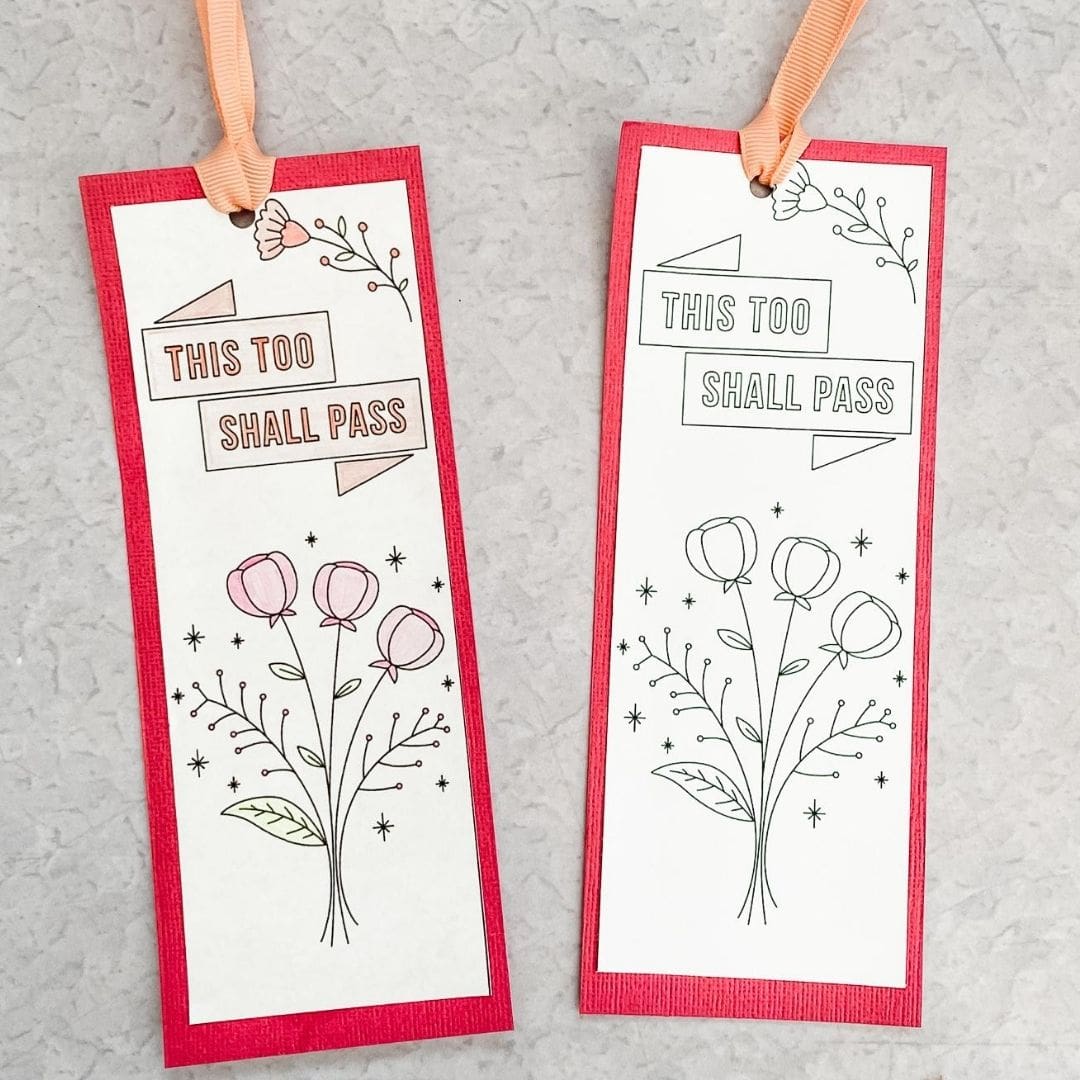 Printable Quote Bookmarks to Colour – Free Download