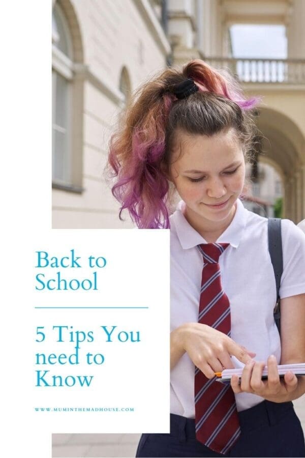 5 Simple Tips to Make Going Back to School Easier