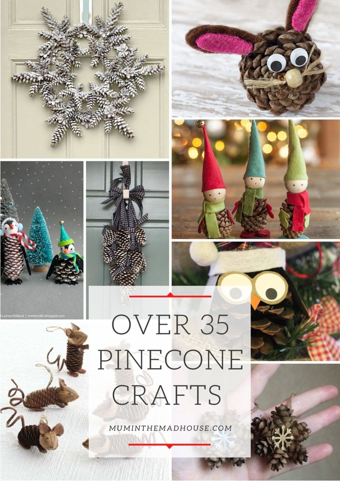 35 Amazing Pinecone Crafts: Creative Ideas for All Ages