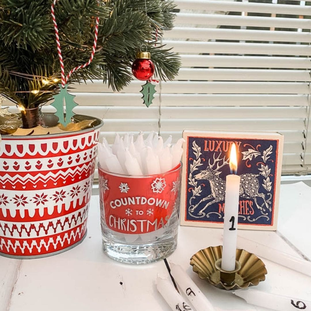 24 DIY Numbered Advent Candles: Countdown to Christmas with Handmade Joy