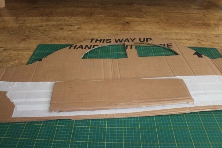 How to Make a Foldable Cardboard Box Car with free printables | Mum In ...