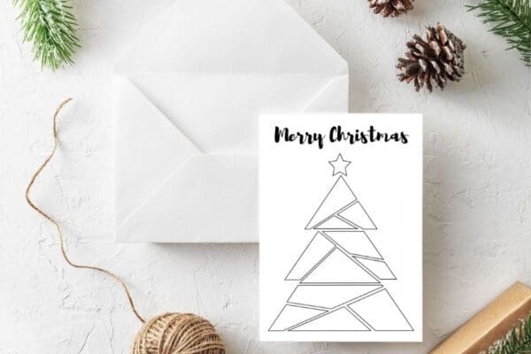 Free Printable Christmas Cards to Color: Fun and Festive Designs