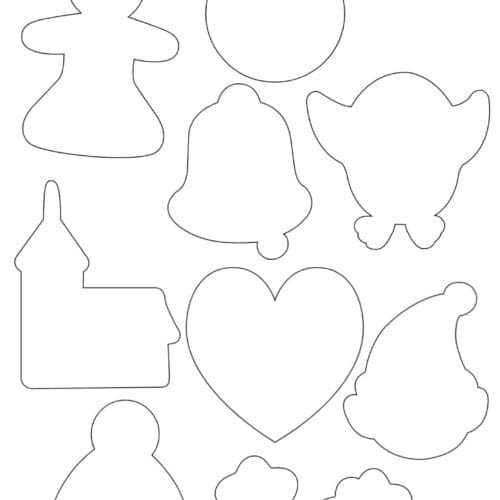Christmas Items Template | Mum In The Madhouse