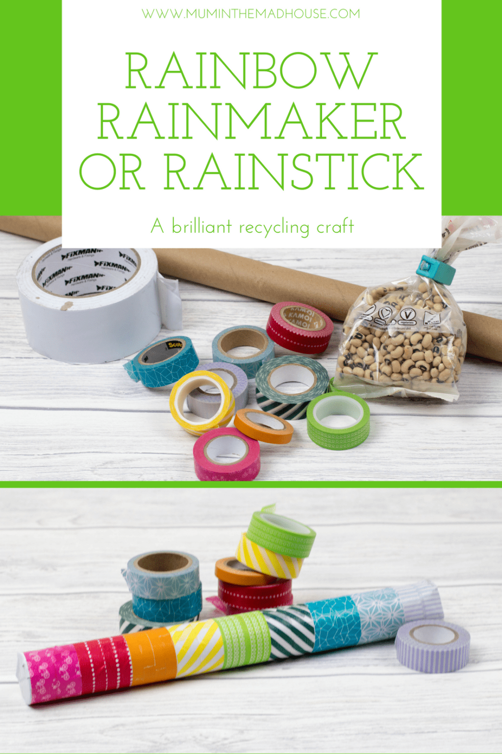 DIY Rainbow Rainmaker – Easy Cardboard Tube Craft for Kids | Mum In The ...